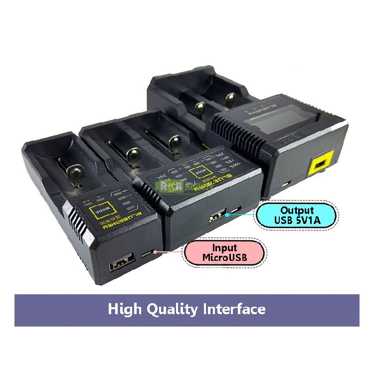 พร้อมส่ง 3A ทุกช่อง เครื่องชาร์จเร็ว Miboxer C4-12C4 Plus Universal ...