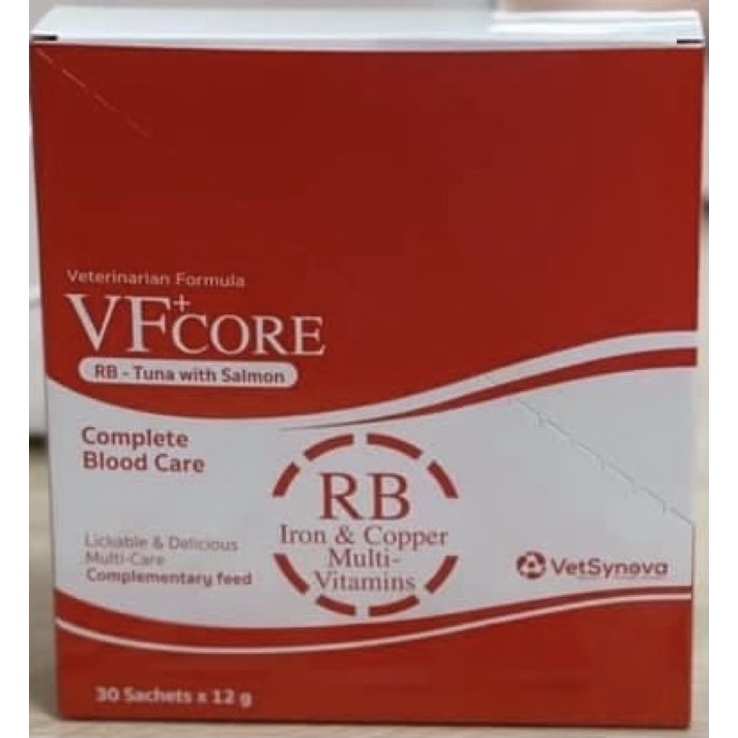 VFcore RB อาหารเสริม บำรุงเลือด สำหรับแมว (1 กล่อง บรรจุ 30 ซอง) - weepetshop - ThaiPick