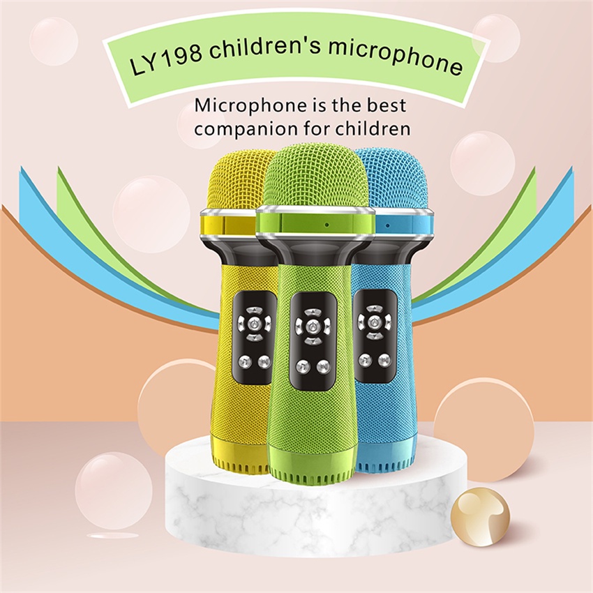 BWireless Condenser Microphone Bluetooth Children39s Microphone Audio ...