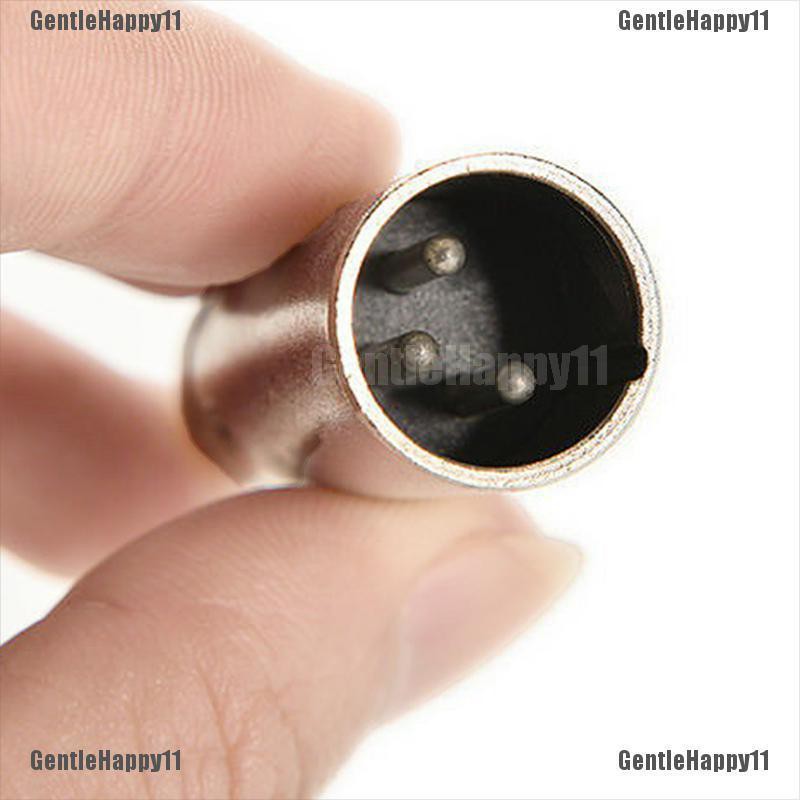 อะแดปเตอร์เชื่อมต่อไมโครโฟน gentle3 Pin XLR Plug Male to RCA Female ...