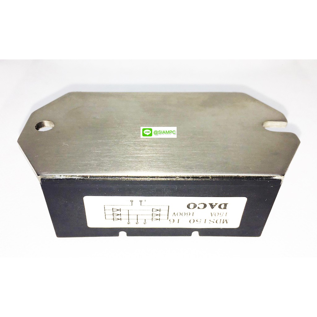 ไดโอด บริดจ์ เรคติไฟเออร์ MDS150-16 150A 1600V DACO - bancapacitor ...
