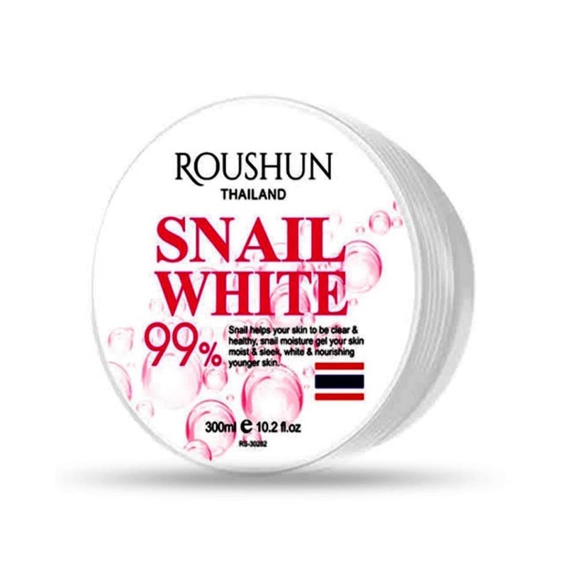 Roushun Snail White 99% Soothing Gel 300 ml. | Shopee Thailand