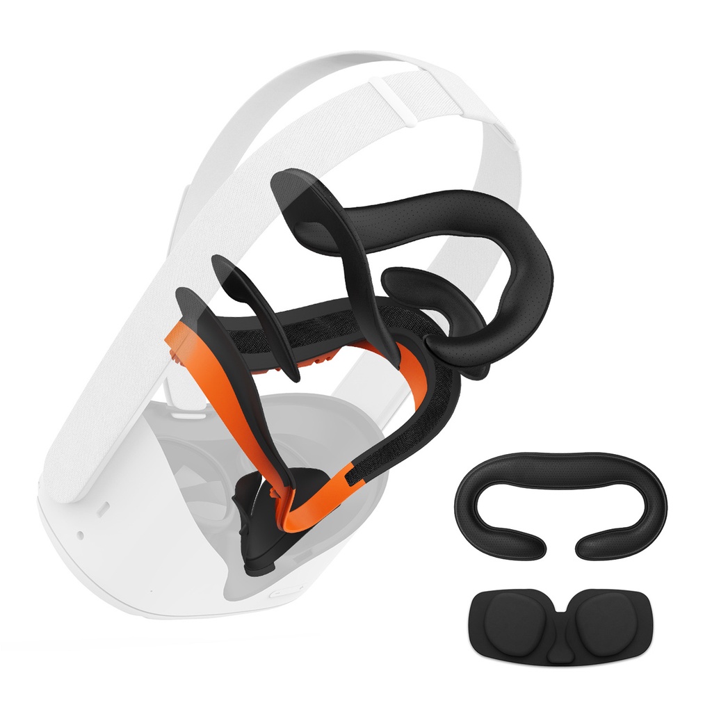 vr แว่นตา：Soft U Leather Eye Mask Cover Light Blocking Eye Cover ad For ...