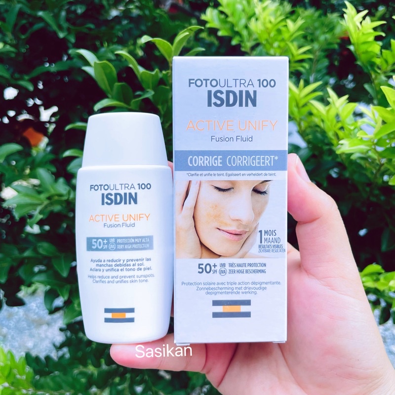 ISDIN Fotoultra 100 Active Unify Fusion Fluid SPF50 50ml. - k.sasikan ...