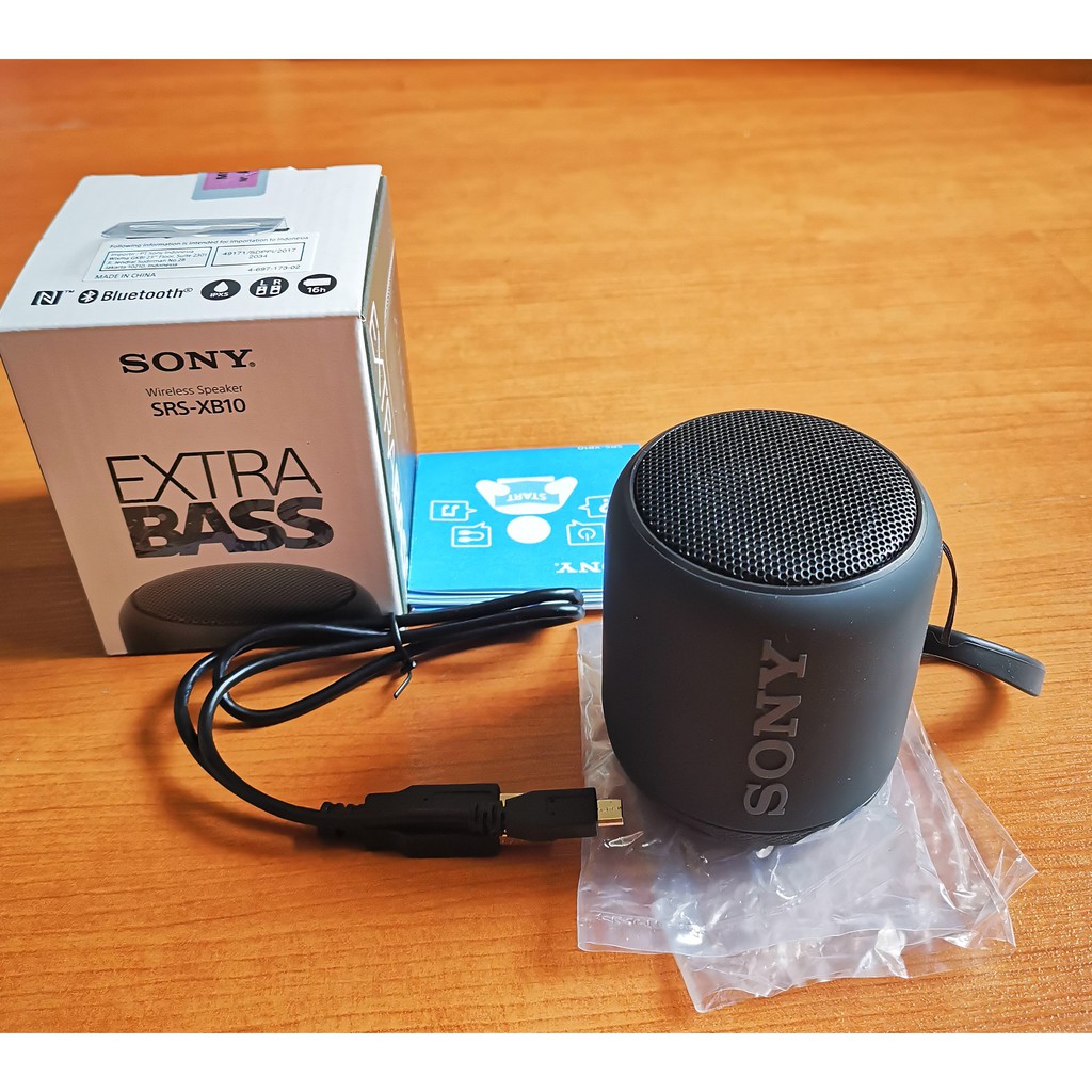 [มือสอง] Sony SRS-XB10 ลำโพง BLUETOOTH® แบบพกพา EXTRA BASS™ XB10 ...