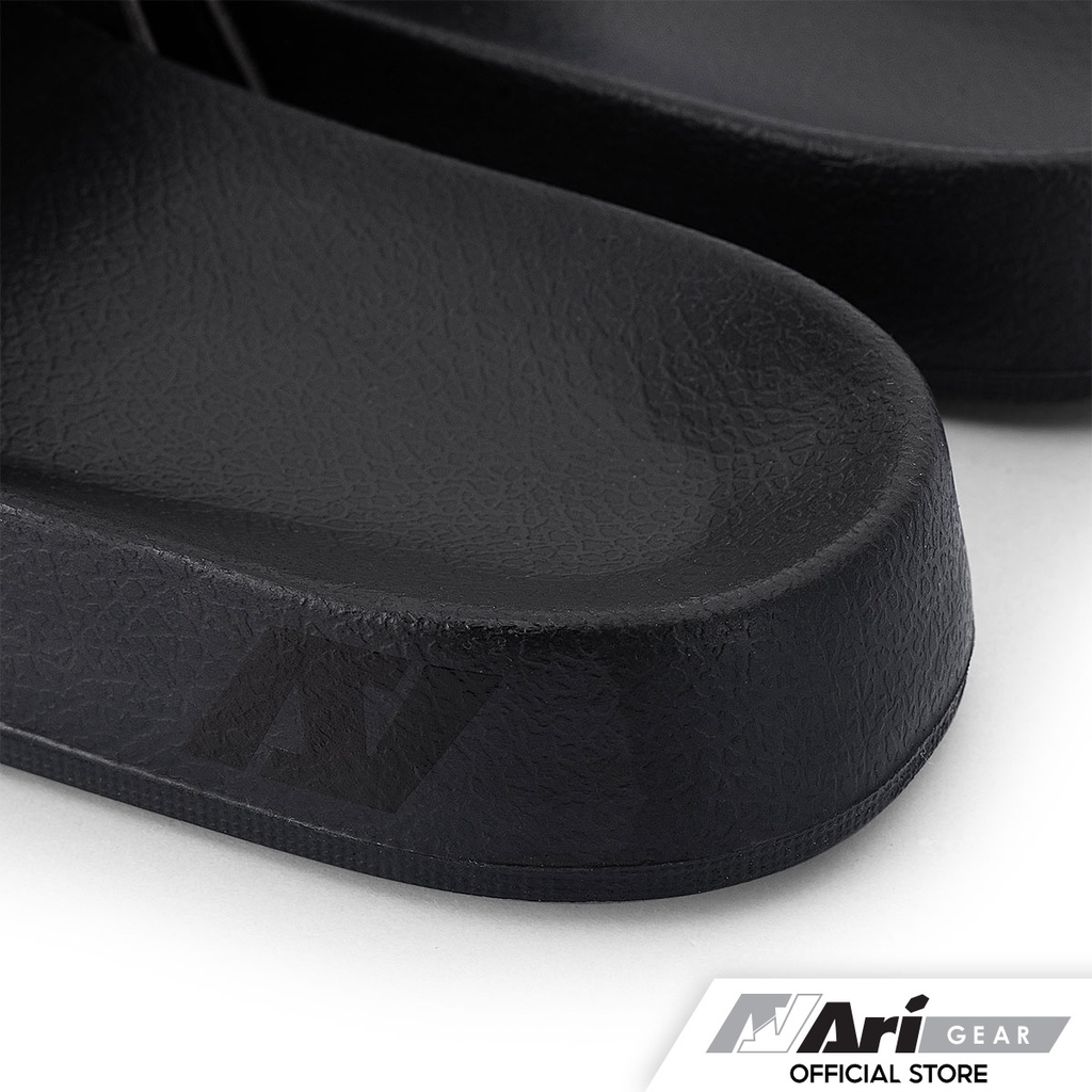 ARI SLIDE SANDALS - BLACK รองเท้าแตะ อาริ SANDALS สีดำ - arigear ...