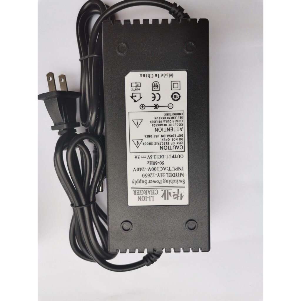 Li-ion Charger 12.6V 5A ที่ชาร์จแบตเตอรี่ Lithium ion 3S 5A 12.6V - mookmigtoolshop - ThaiPick