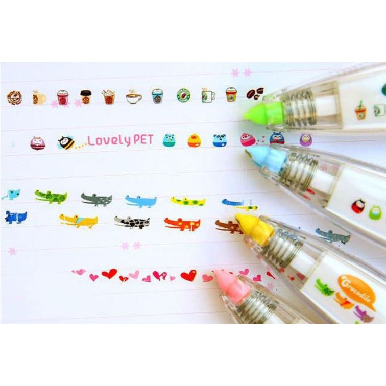 พร้อมส่งDecoration Tape (Decorush Tape) เทปตกแต่งน่ารักๆ - sherersherry ...