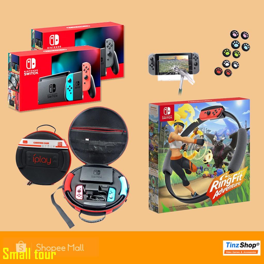 พร้อมส่ง Nintendo Switch เครื่องนินเทนโดสวิทซ์+ริงฟิต+กระเป๋า Set Ready ...