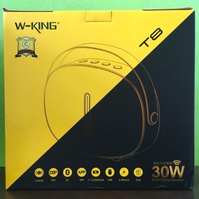 W-king T8 Bluetooth Speaker ลำไพงบลูทูธ คุณภาพเสียง30วัตต์ แท้100 ...