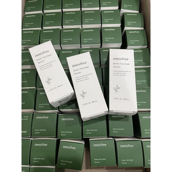 พร้อมส่ง ส่งไว24 ชม.Innisfree Green tea seed serum 2020 New Packaging ...