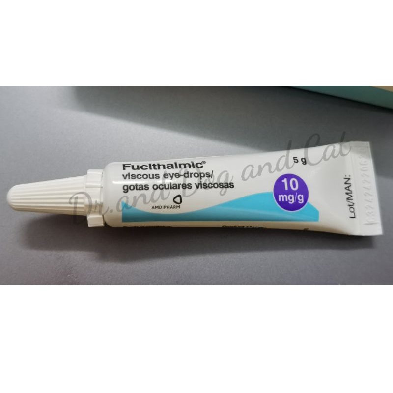 Fucithalmic ยาหยอดตาฟูซิทาวมิค ของแท้100 - doc_and_dog_and_cat - ThaiPick