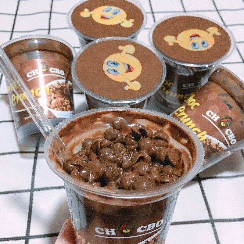 ช็อคโกแลต(1 แพ้คมี 6 ถ้วย)CHOCBO Coco Crunch ซีเรียลเคลือบชอคโกแลต ขนม ...