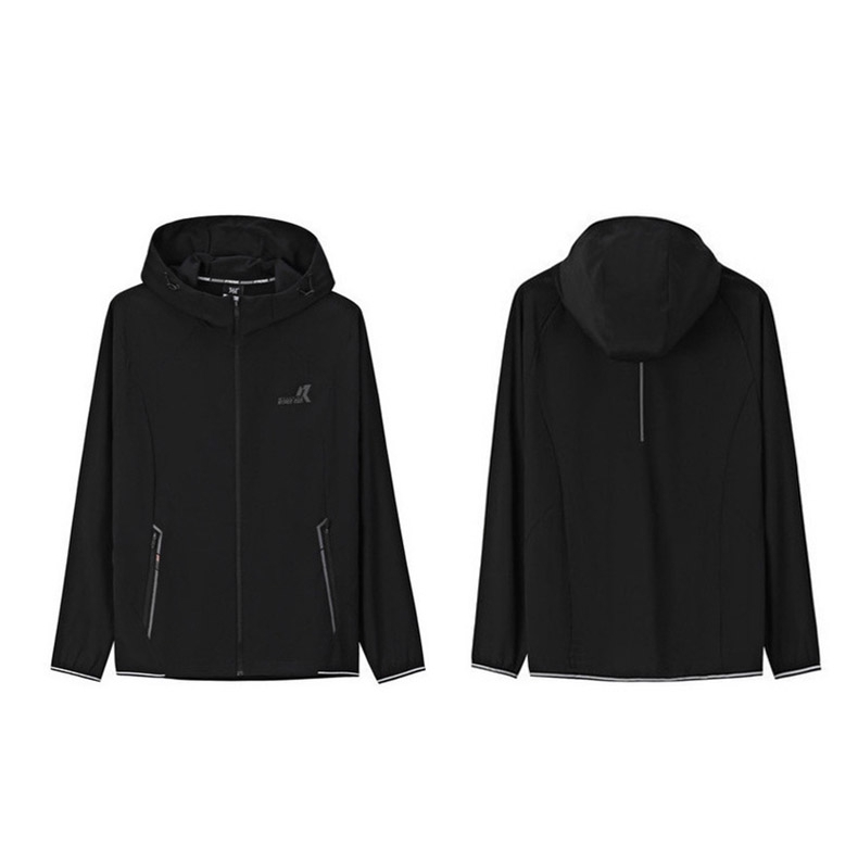 361 Degrees Men Sports Running Coat Simple Fashion Windbreaker with ...