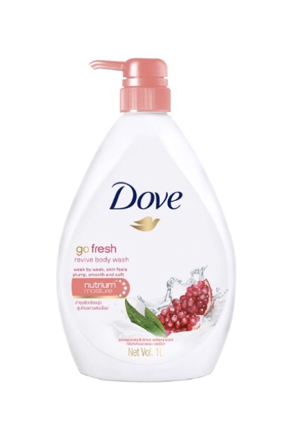ครีมอาบน้ำโดฟ Dove Liquid Soap Go Fresh Revive Red 1000 ML ...