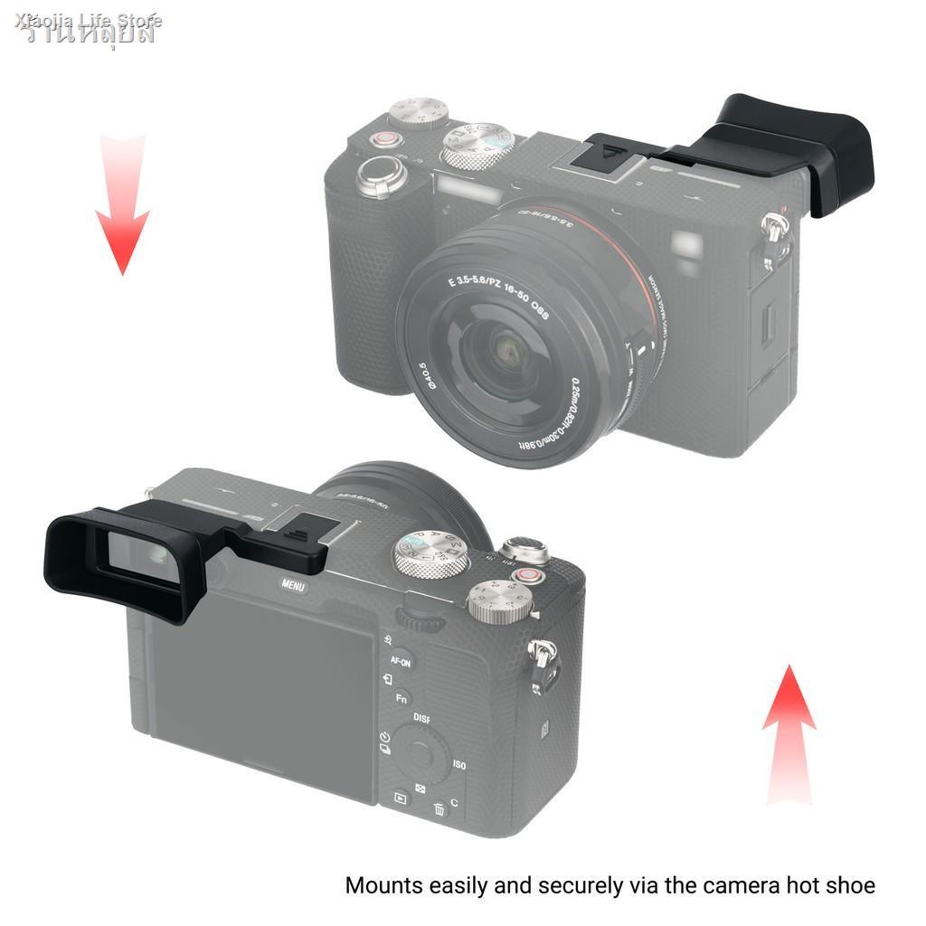 codKiwifotos Soft Silicone Extended Eyecup Eyepiece Viewfinder for Sony A7C Camera Soft Silicone ...