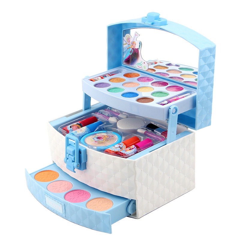 In StockFrozen 2 elsa anna princess New Disney girls Makeup suitcase ...