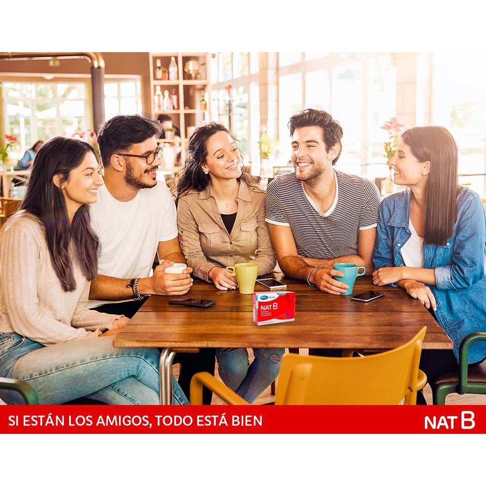 Mega We Care Nat B แนท บี 40 แคปซูล วิตามิน บี ช่วยให้พลังงาน ผ่อนคลาย ...