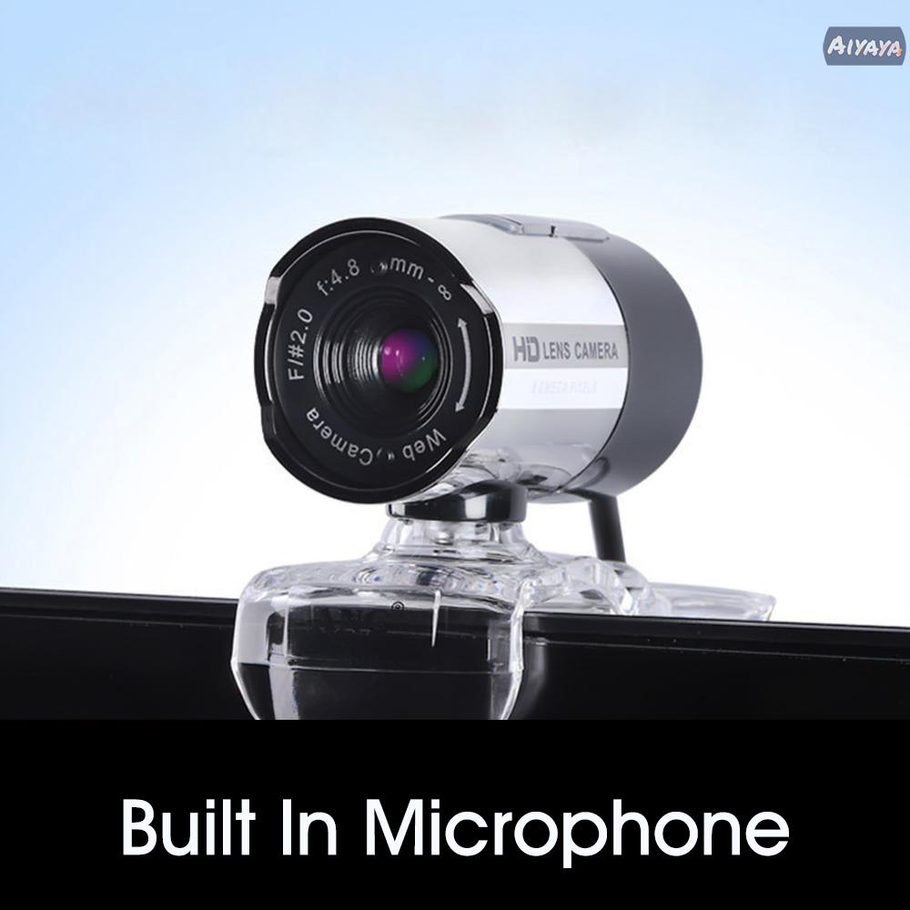 READY STOCK Aoni Webcam High Definition Camera Web Cam Night Vision USB ...