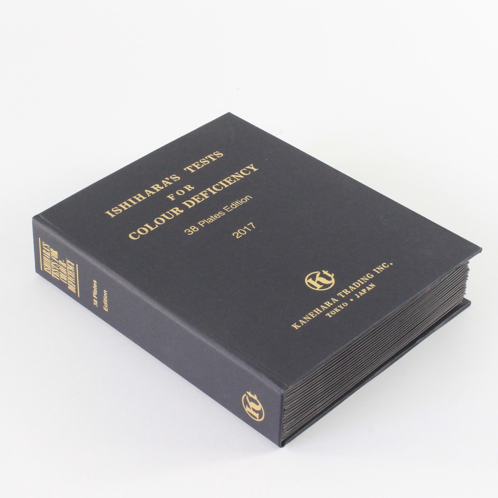 New 2019 Ishihara Book 38 Plates Optometry Color Blindness Color ...