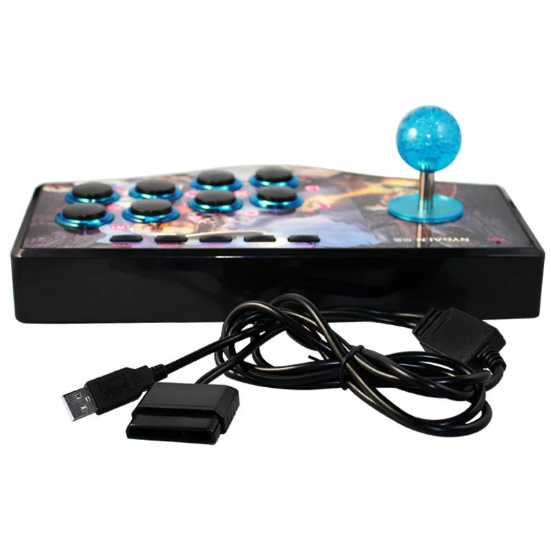พร้อมส่งnygacn Game Arcade Controller Usb Rocker Joystick Gamepad Fighting Stick For