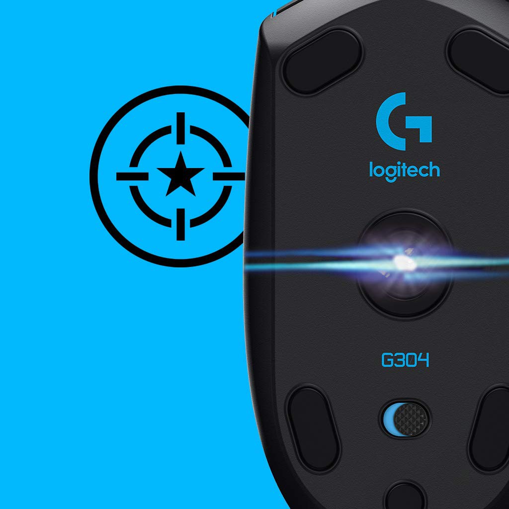โปรแรง10.10️เมาส์เกมมิ่งไร้สาย️ Logitech G304 Lightspeed Wireless ...