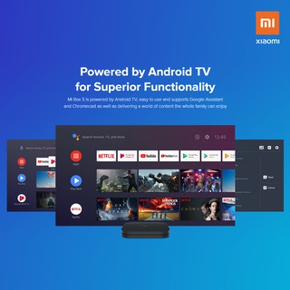 Xiaomi Mi Box S Global Version 4K Ultra HD เครื่องเล่นมีเดียสตรีมมิ่ง ...