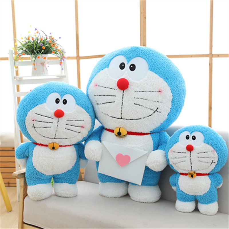 Doraemon Plush Doll Blue Fat Doraemon Toy Jingle Cat Doll Pillow Doll ...
