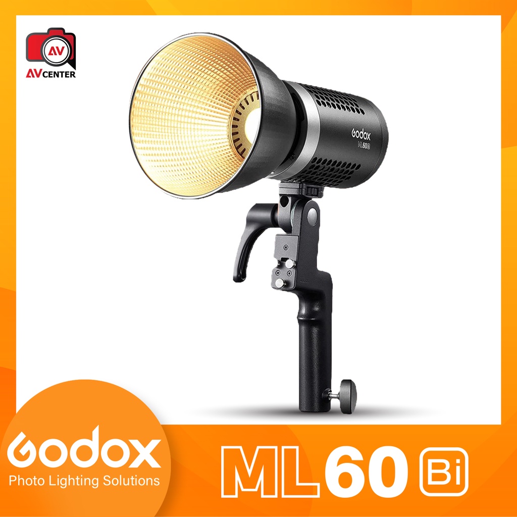 ผ่อน 0 - Godox ML60Bi ML60 Bi 60W ไฟ LED สองสี โหมดเงียบ แบบพกพา ปรับ ...