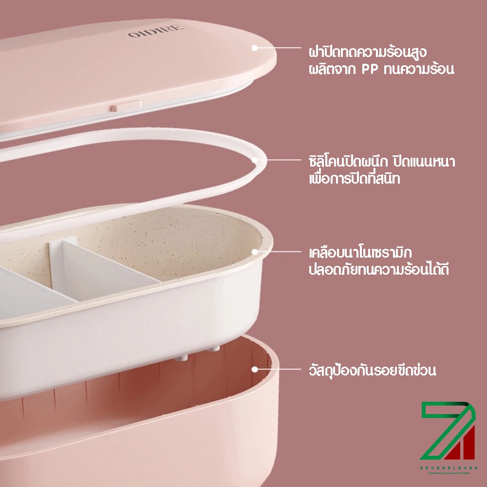 ODI-BDH2 กล่องข้าวไฟฟ้า แบบไม่ใช้น้ำOIDIRE(Brand Germany) electric ...