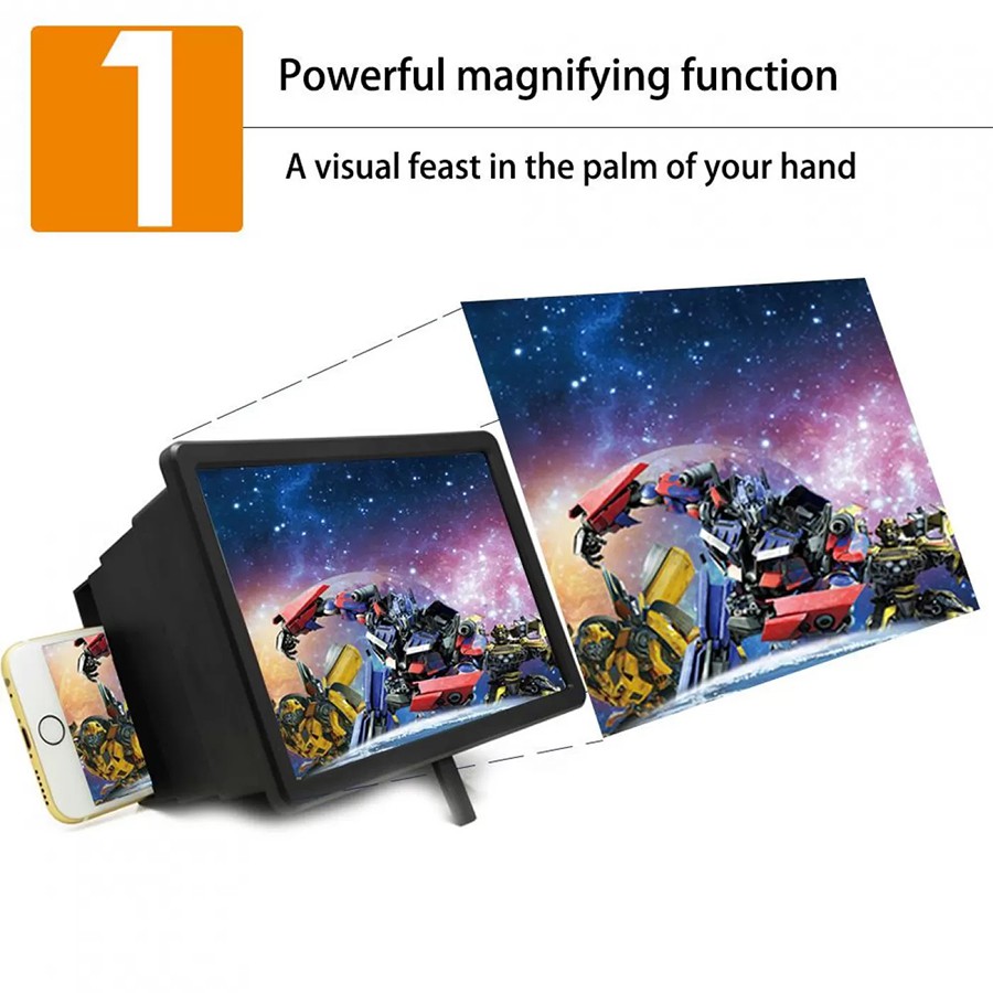 จอขยายมือถือ จอขยาย สำหรับโทรศัพท์มือถือ Enlarged Screen F2 ขยายมือถือ ...