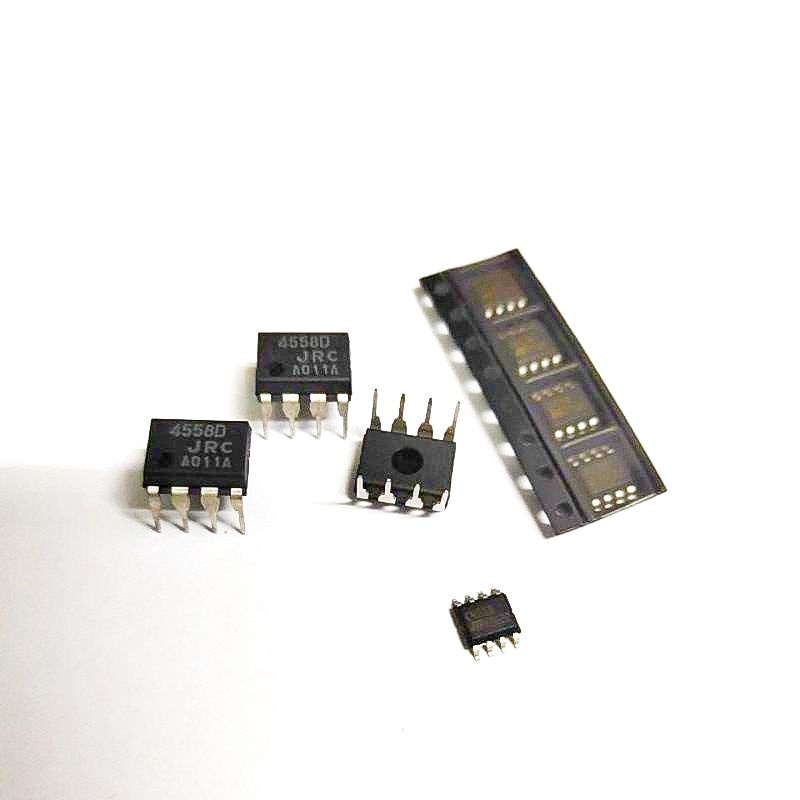 JRC4558D NJM4558D 4558D Dual Operational Amplifier IC 8ขา DIP/SMD 1ตัว ...