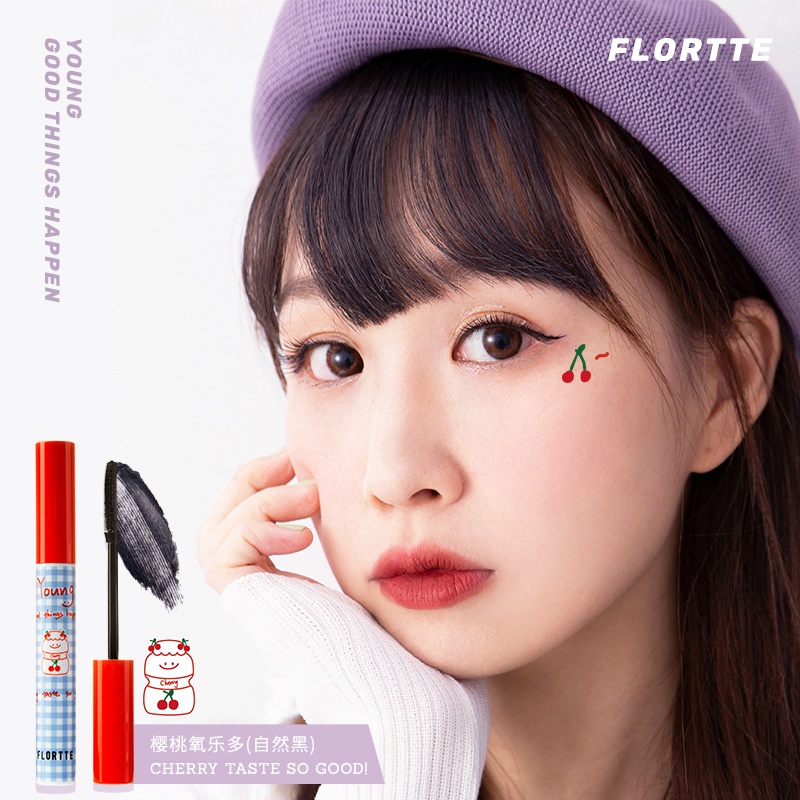 FLORTTE/เพิ่มในรถเข็นดอกไม้ loliya ออกซิเจนเลอหลายขนตาฐานยาวจัดแต่งทรง ...