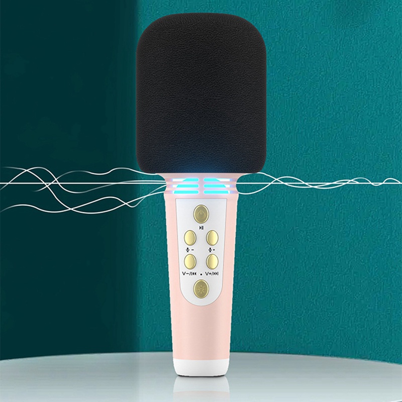 BWireless Bluetooth Microphone Karaoke Handheld Condenser Microphone ...