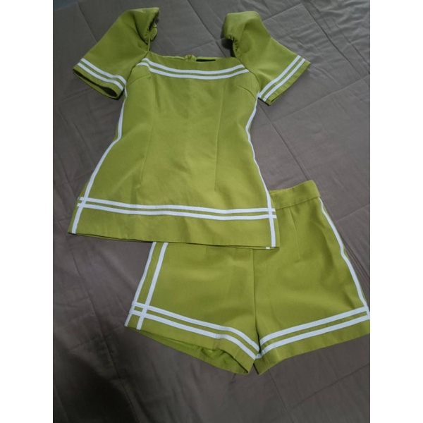 ป้าย Chalida Sz S สีมะนาว มือ2 สภาพดี Shopee Thailand
