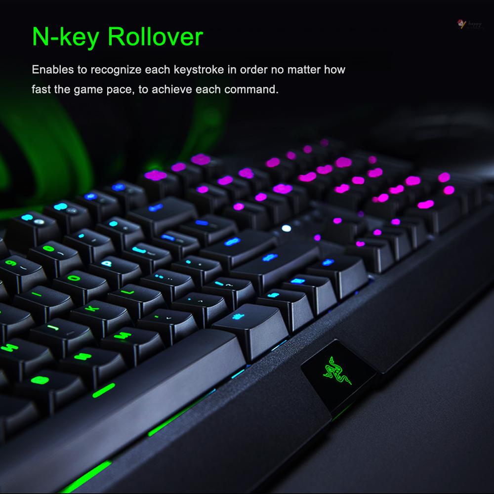 Razer BlackWidow Mechanical Keyboard 2019 Gaming Office 104 Keys RGB ...
