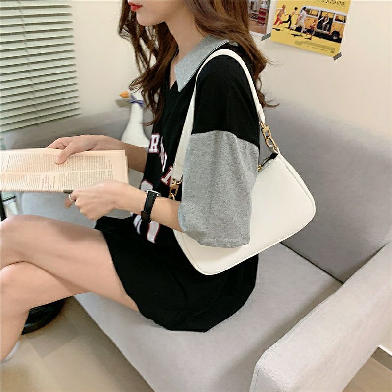 พร้อมส่งกระเป๋าสะพายไหล่ shoulder bag มีสายให้ 2 สาย (B044) - pnjzyn ...