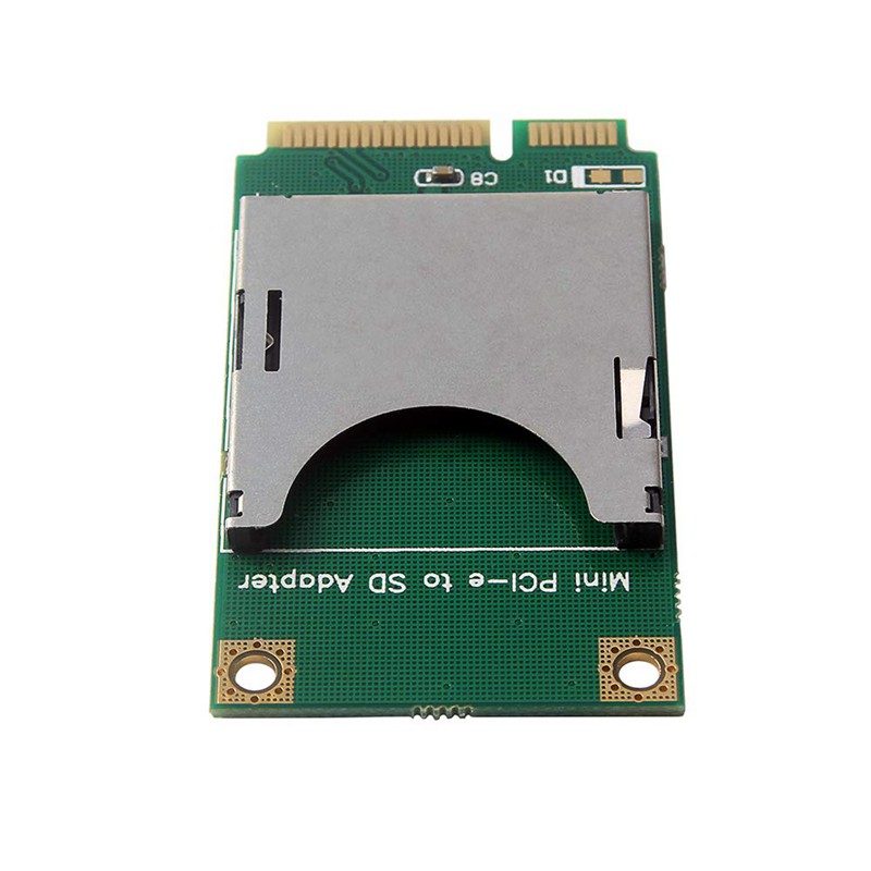PCI-E Interface Port Adapter Mini PCI Express SSD SD Card Converter ...