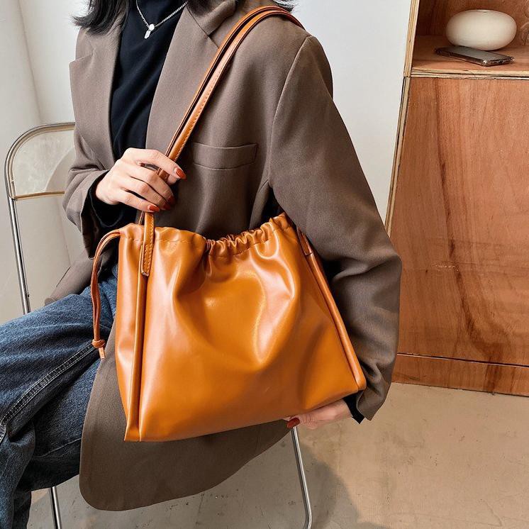 (Milliki Now) Freda กระเป๋าหนังเทียมแบบผูกเชือก (E23) S8S - kuntharq_id ...