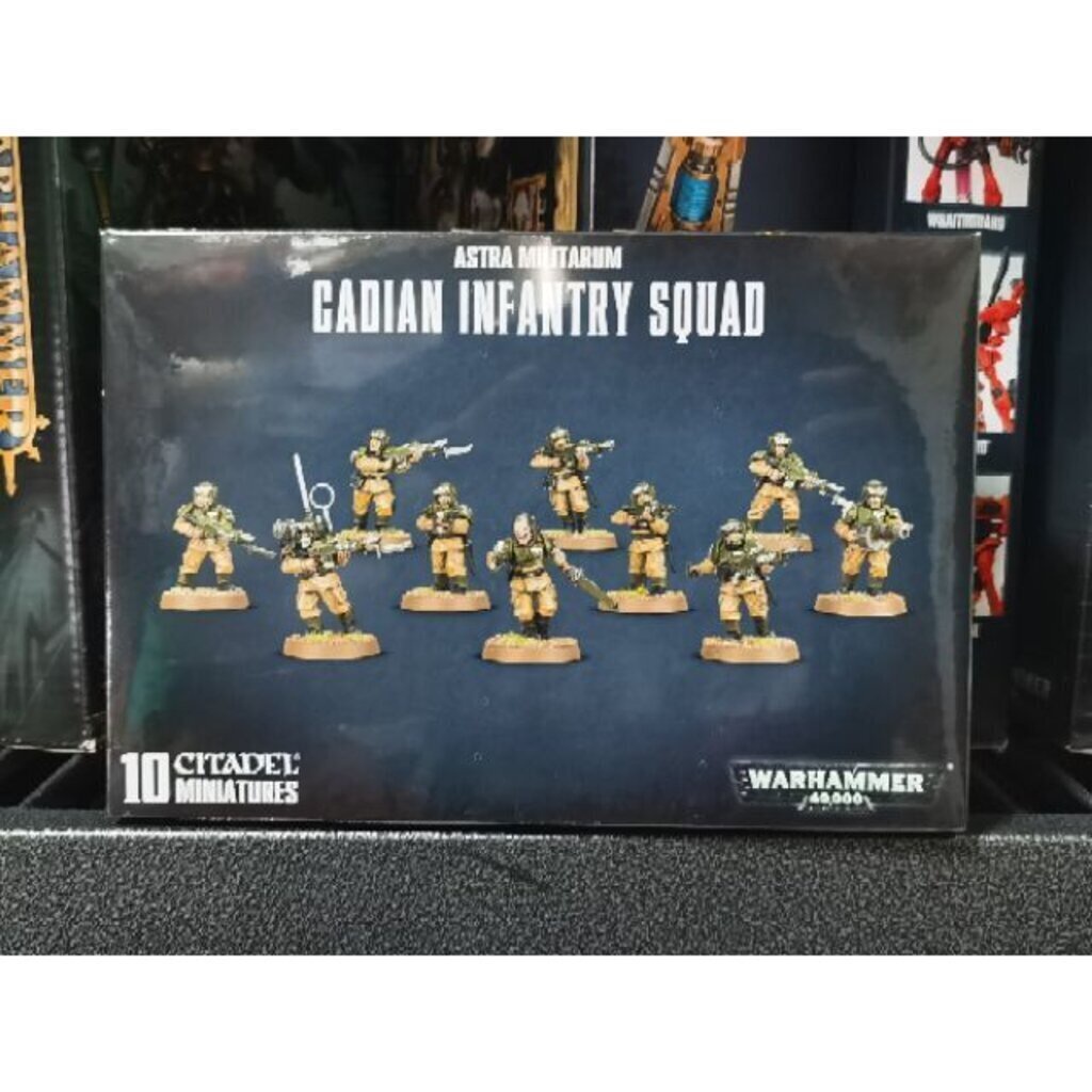 Astra Militarum Cadian Infantry Squad - gunplafe - ThaiPick