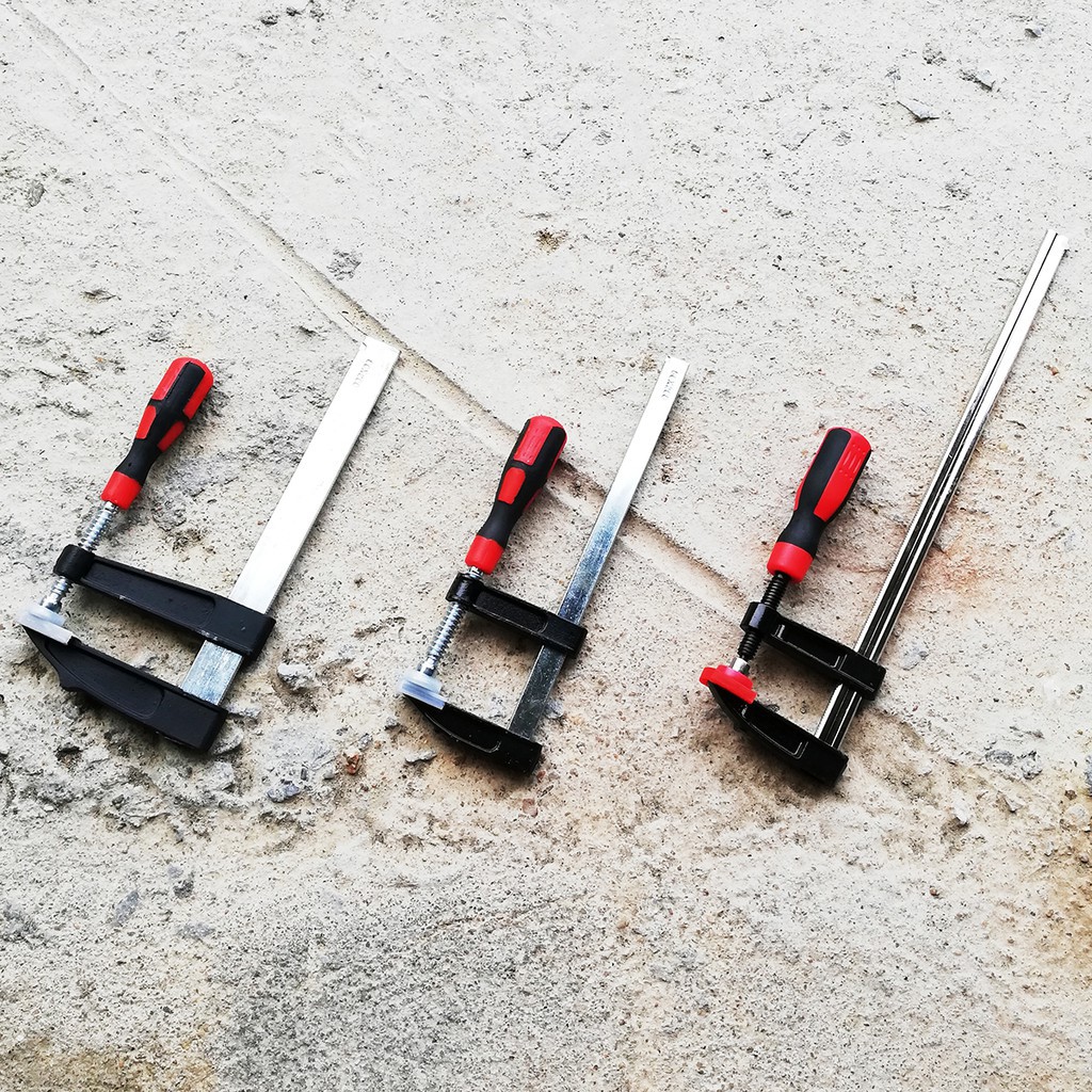 ∏♠Heavy Duty F-Clamp 80x200 และขนาดอื่นๆ 4/6/8/10 นิ้ว แคลมป์ตัว F เอฟ ...