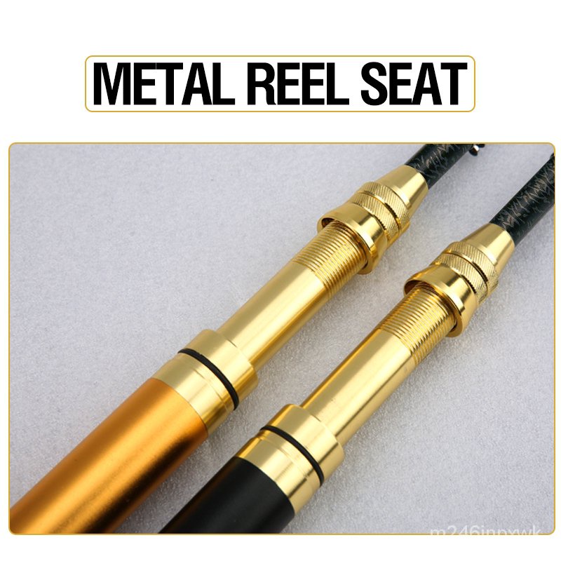 Bexp Folded Rod Pen Rod Mini Fishing Pole Jigging rod Joran Pancing set ...