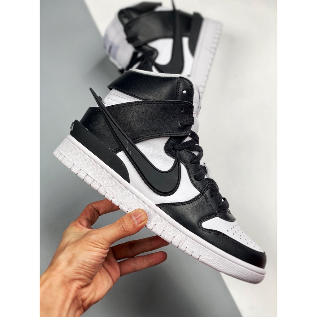 Ambush x SB Dunk High Panda รองเท้าผ้าใบ สําหรับผู้ชาย และผู้หญิง ...