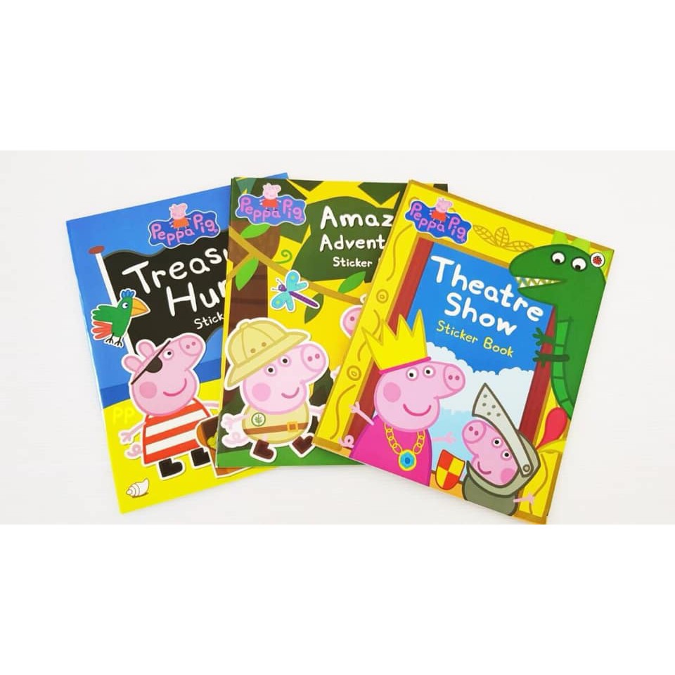Peppa Pig Activity & Sticker Book (New!!! 16 Books) - kidstoyskrupoom ...