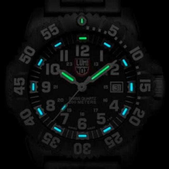 Luminox 3052 Colormark ของแท้ ของใหม่ มือ1 (แท่งสีฟ้า) (3050 Series ...