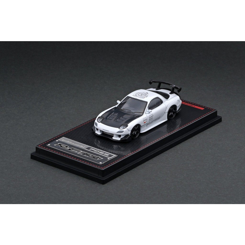 Ignition Model : IG1948 1/64 Mazda RX-7 (FD3S) RE Amemiya White | Shopee Thailand