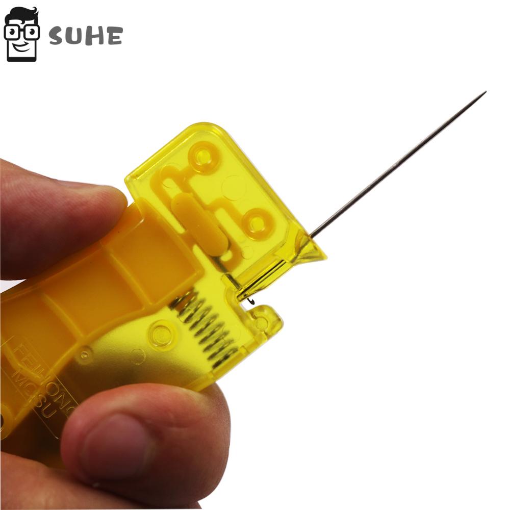 SUHE 1/3pcs DIY Thimble Thread Tool For Elderly Housewife Sewing Stitch ...