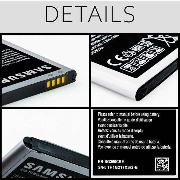 แบต แบตเตอรี่ battery Samsung galaxy Note 2/N7100 / N7105 battery ...