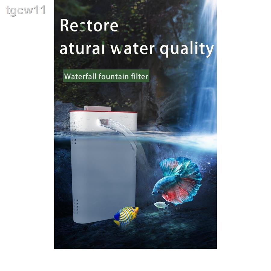 GDH Aquarium filter VAT wall-mounted filter waterfall filter three-in ...
