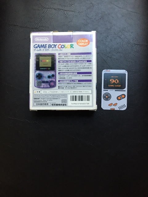 NINTENDO GAMEBOY COLOR BOX PURPLE CLEAR - retrogame90s - ThaiPick